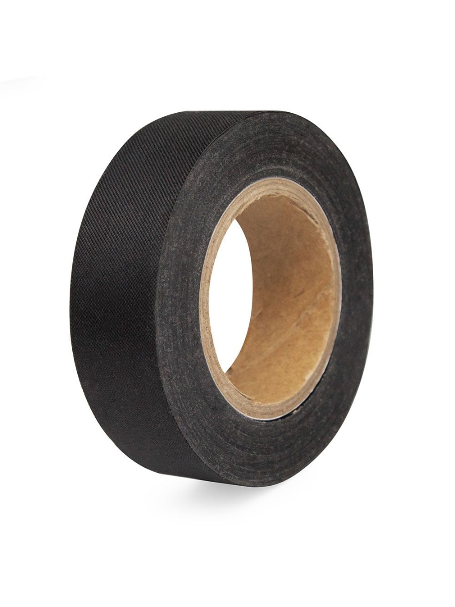 Изолента Vell автомобильная для проводки, термостойкая, 19 мм х 15 м, черная, ПЭТ-ткань {1398265}