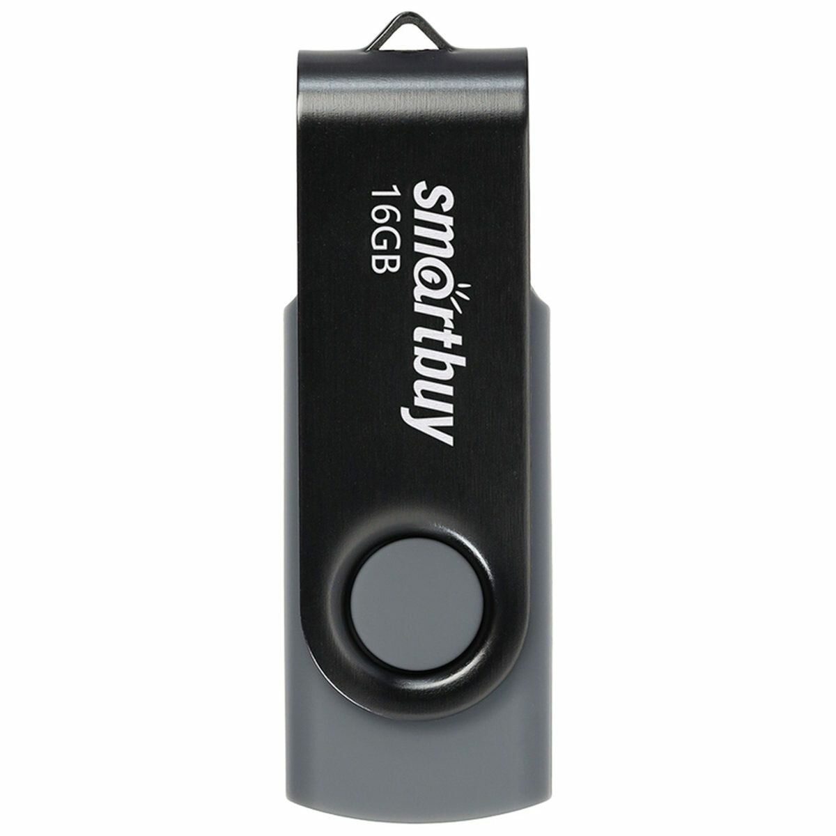Флеш-память USB SmartBuy Twist 16Gb, USB 2.0 Flash Drive, черный (SB016GB2TWK)