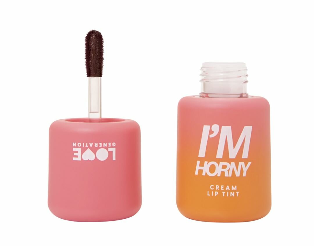 Тинт Love Generation кремовый для губ Lip Tint I'm Horny тон 07 Sugar Plum сливовый, 3 мл