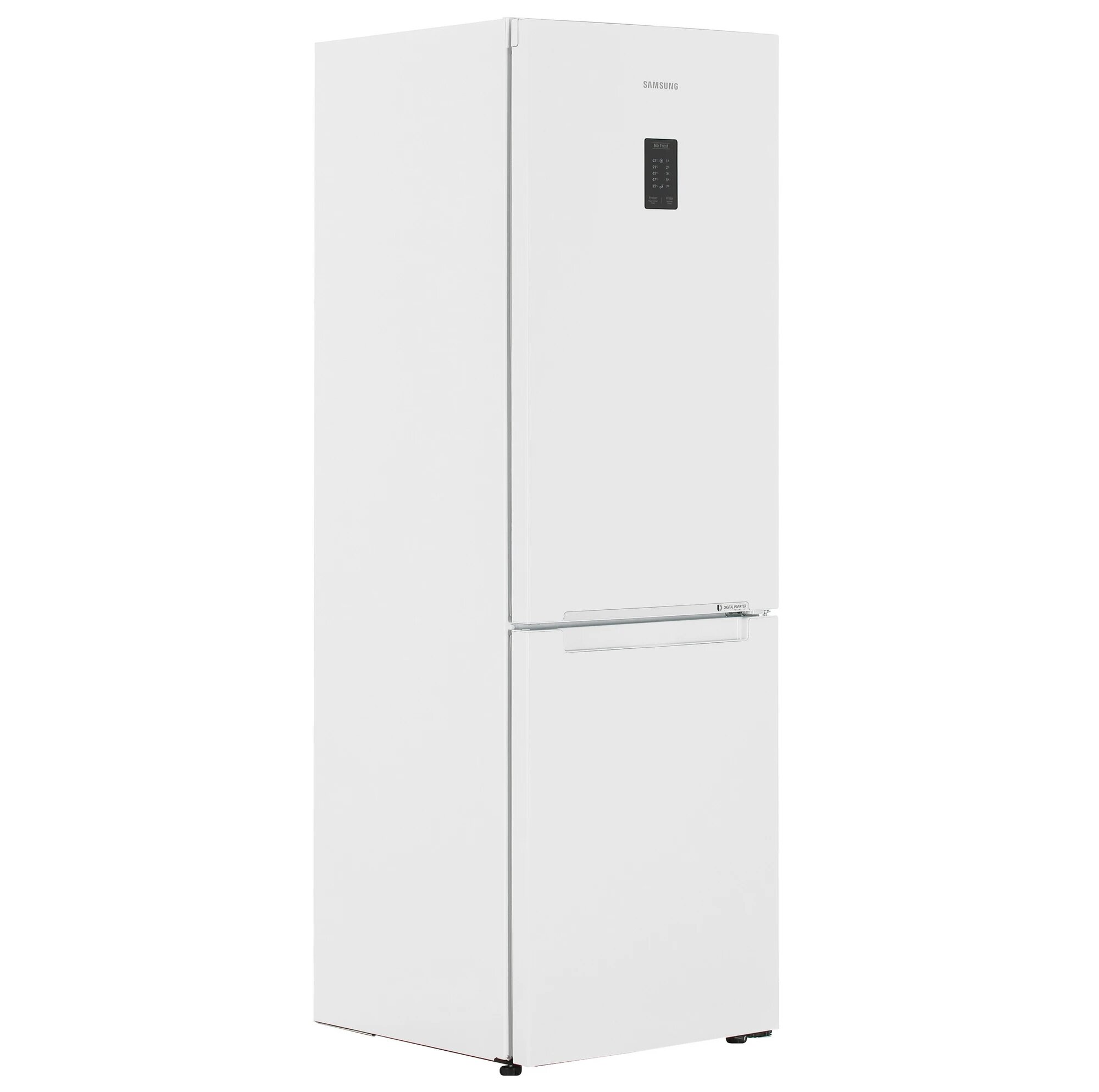 Холодильник с морозильником Samsung "RB33A32N0WW", инверторный, No Frost