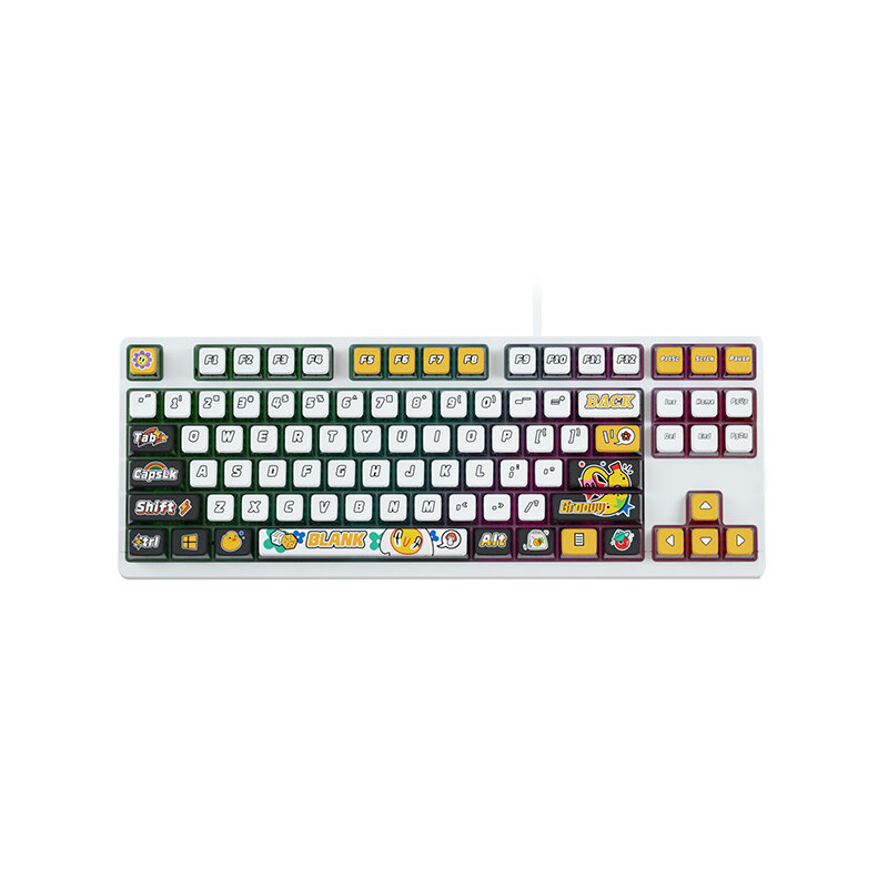 Клавиатуры унисекс Dareu 5842108, механическая, игровая, проводная, USB, с подсветкой, черная
