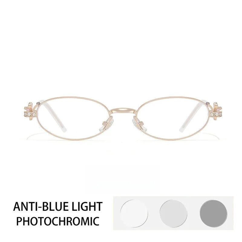 EYORA Прогрессивные очки из сплава C2-Photochromic, -150