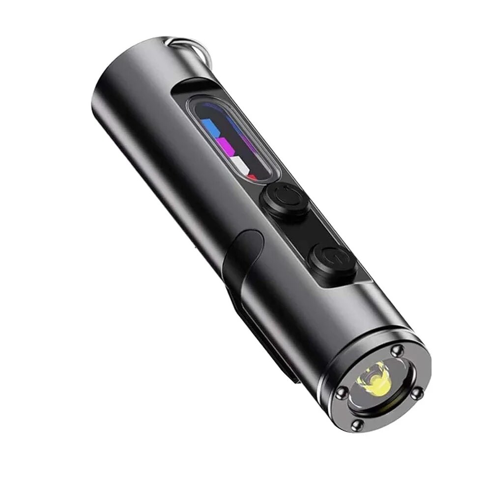 Мини-фонарик MEROCA Black, 9 режимов