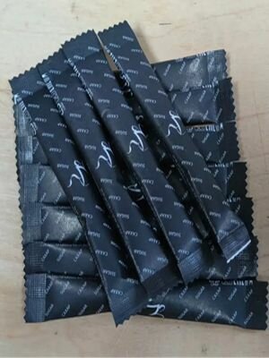 Сахар порционный в стиках 5г (600шт-3000г) в ассортименте (черный)