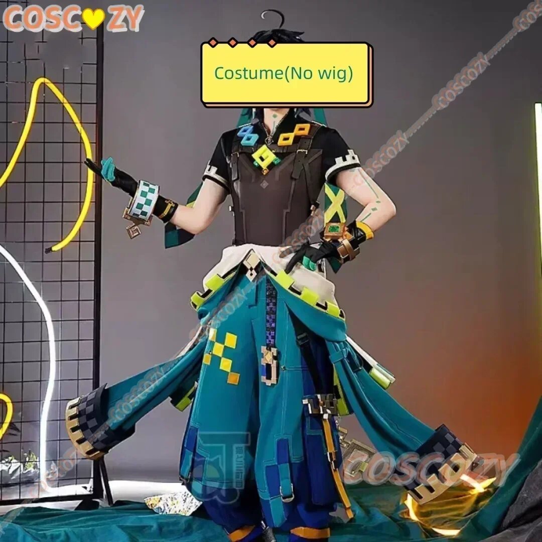 Genshin Impact Косплей костюм Кинич XXL, Cosplay Costume