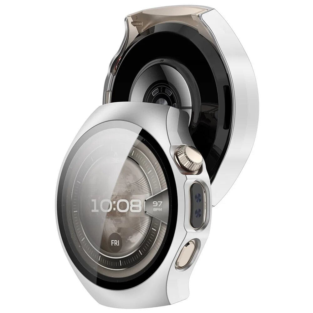 Чехол для Huawei Watch 5 42/46 мм Arvin Huawei Watch5 46mm, Серебряный, silver