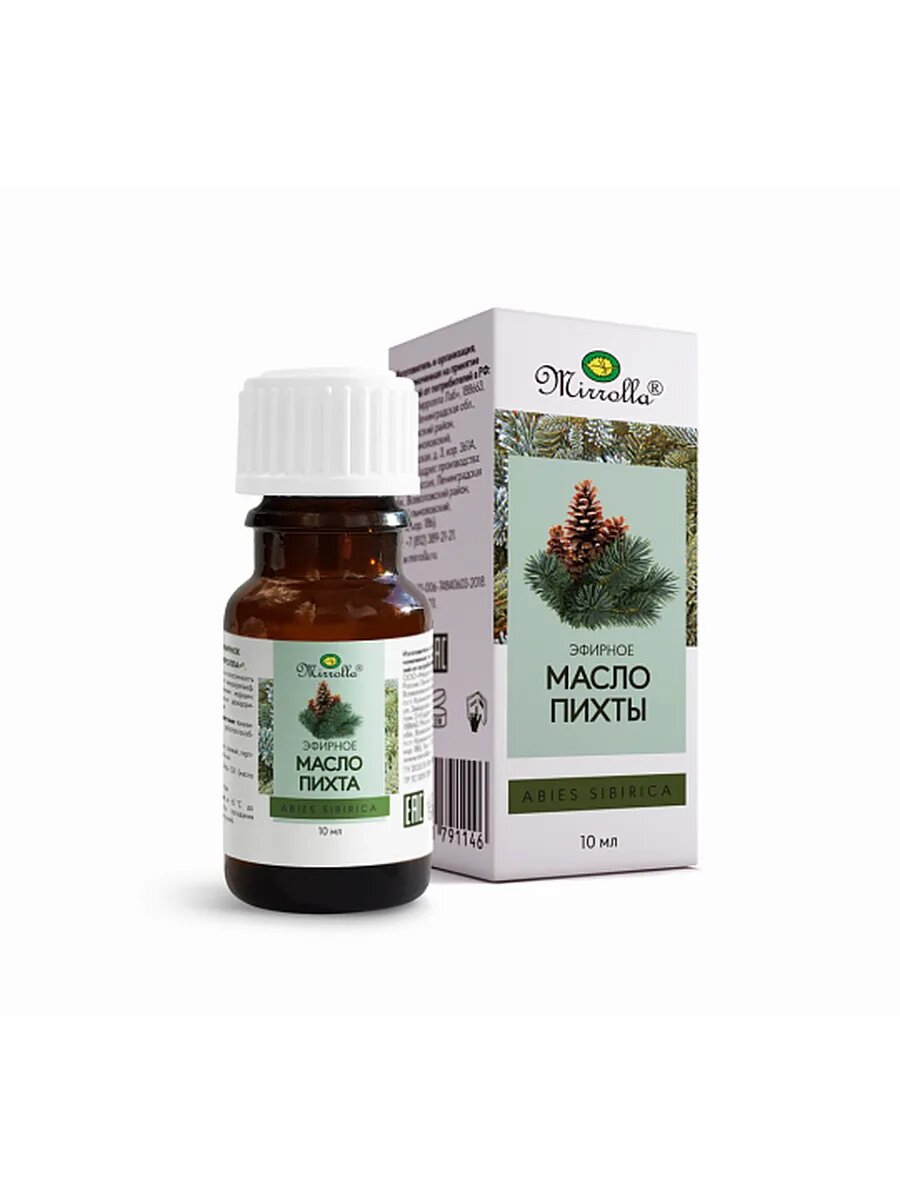 Масло эфирное Пихта, масло эфирное, 10 мл, 1шт, Мирролла