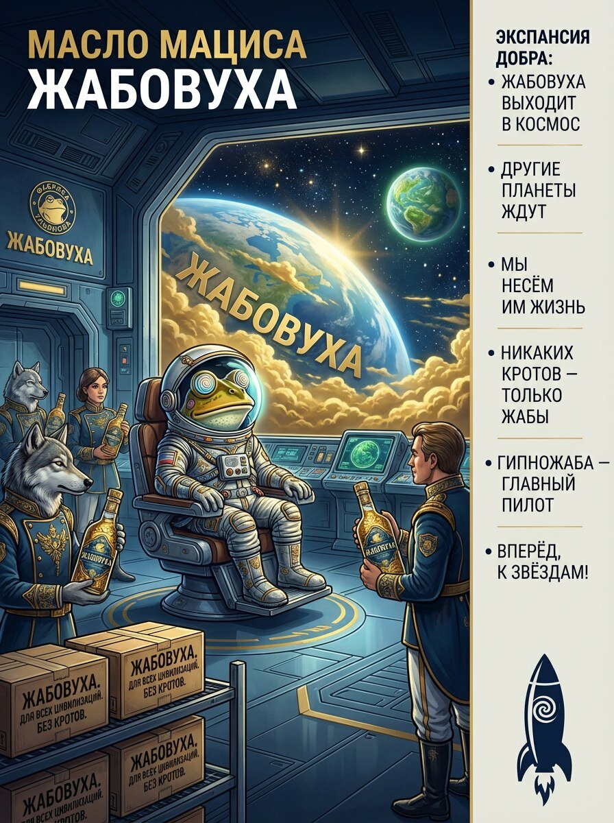 Масло мациса "Жабовуха", сыродавленное, 50 мл