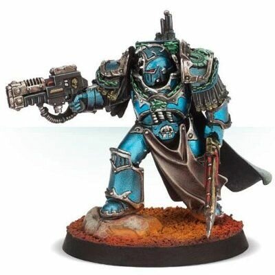 Смола вархаммер 40000 миниатюра Space Marines Alpha Legion Praetor Warhammer 40000 миниатюры Космодесант Фигурка для настольной игры