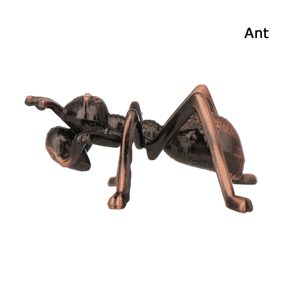 Латунная статуэтка лягушки для благовоний Коричневый, ant