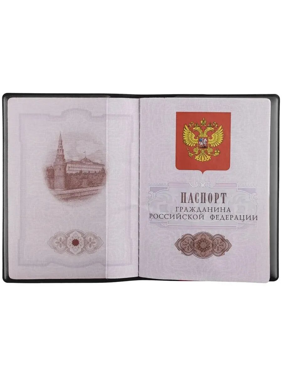 Обложка для страниц для паспорта