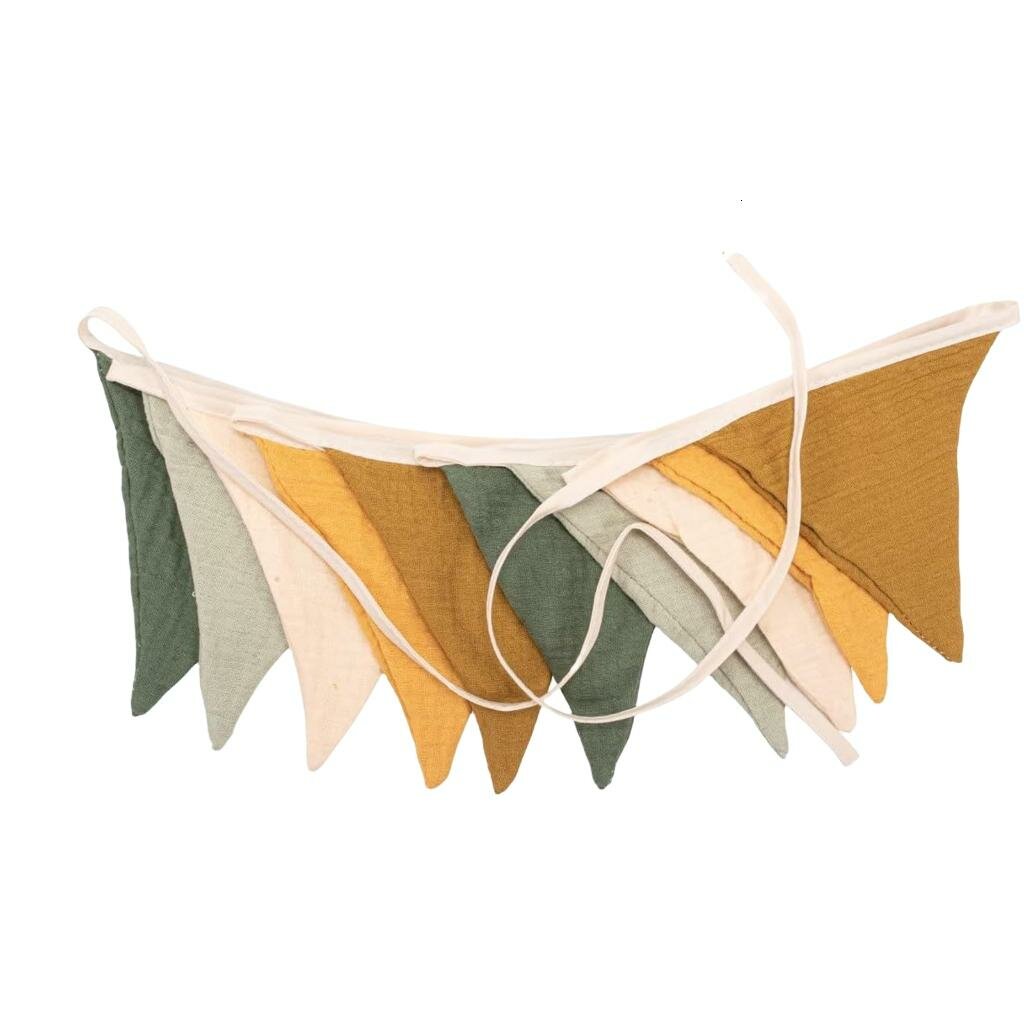 Треугольные флажки-гирлянды, 5