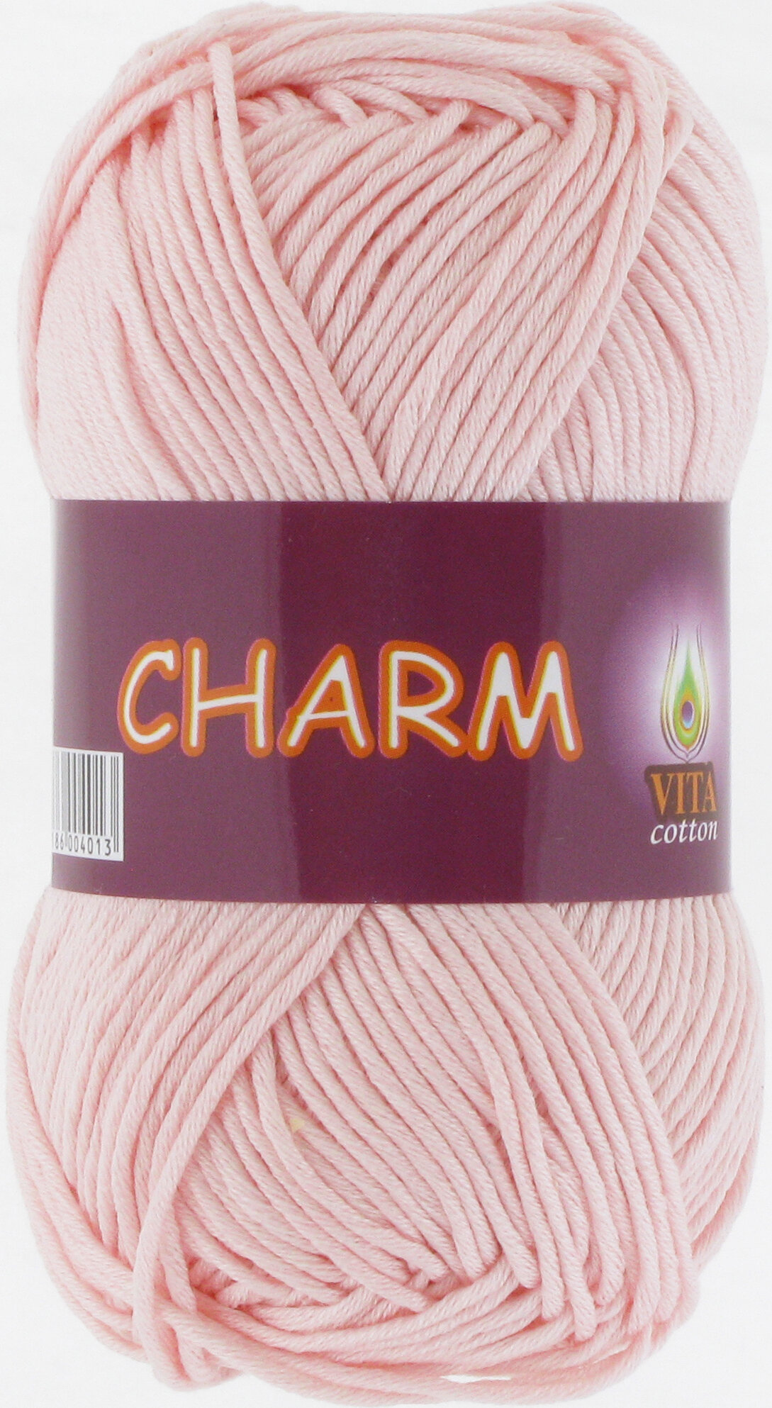 Пряжа Vita Charm (3 мотка) 4198 розовая пудра