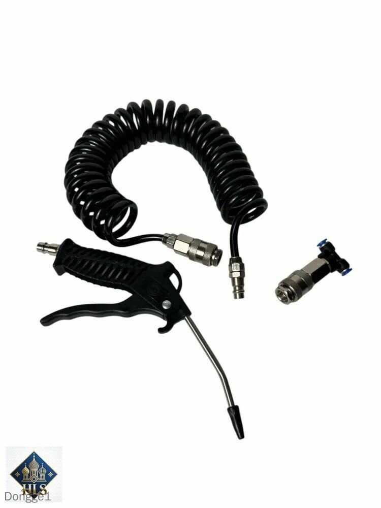 Комплект для очистки кабины грузовика 6 мм, продувочный пистолет с шлангом и фитингом 3 предмета