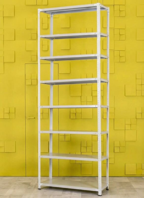 Стеллаж металлический БУ 185x70x40x8 полок