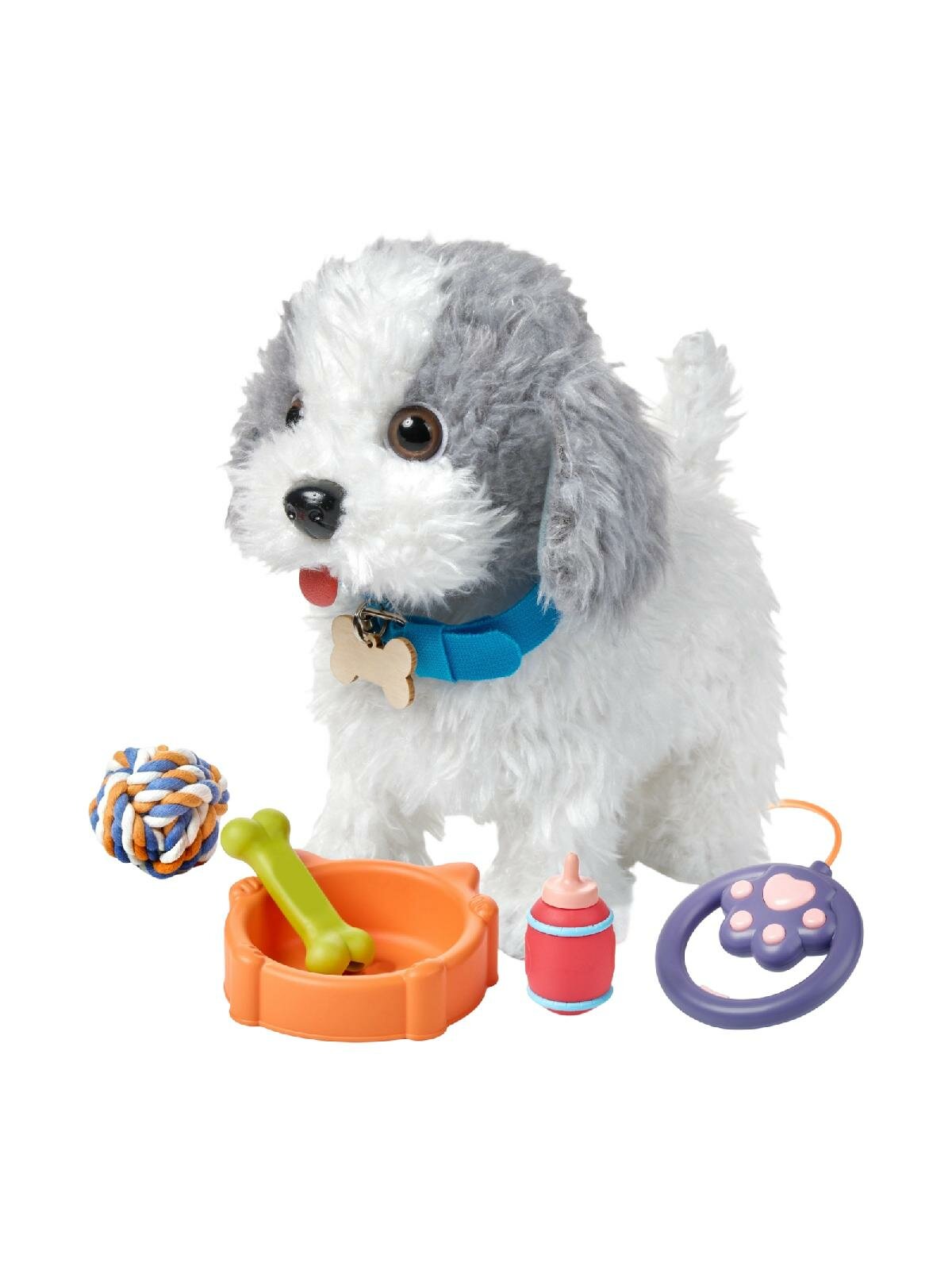 Реалистичная поющая ходячая электрическая собака для безопасности, мягкая интерактивная игра для детей