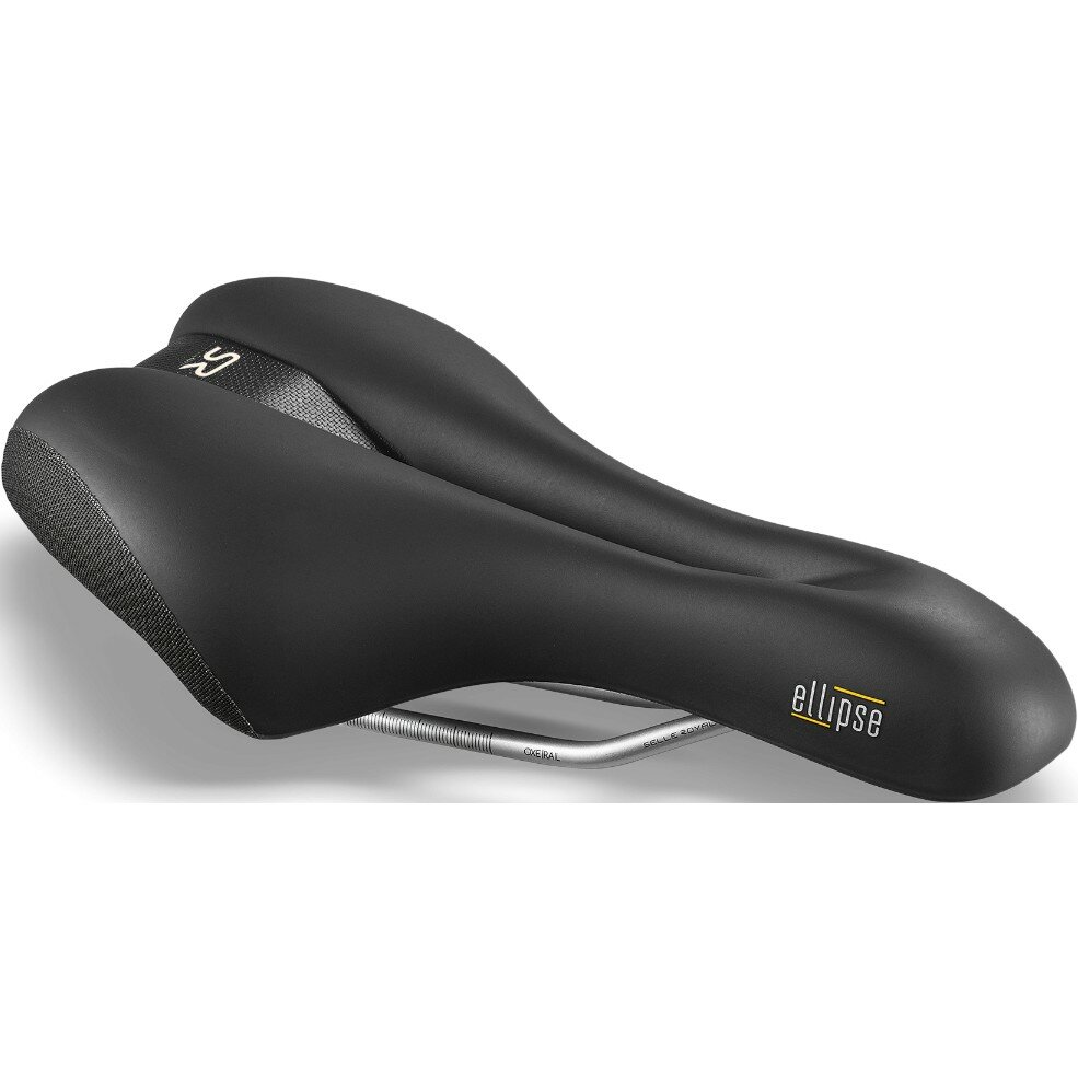 Седло Selle Royal Ellipse Athletic, 266х163мм, 406 гр черное, 02-300252