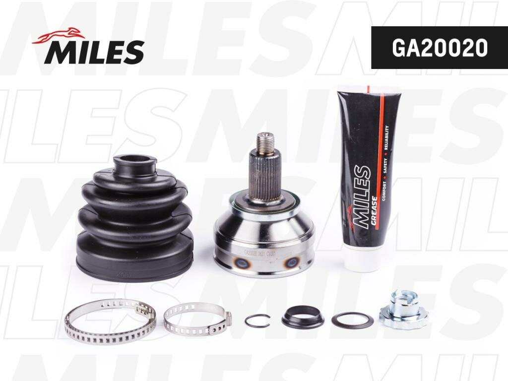 Шрус наружный комплект MILES GA20020 SKODA Fabia I/II/III/Rapid, VW Polo 9N/9A/IV/V/Sedan 99->