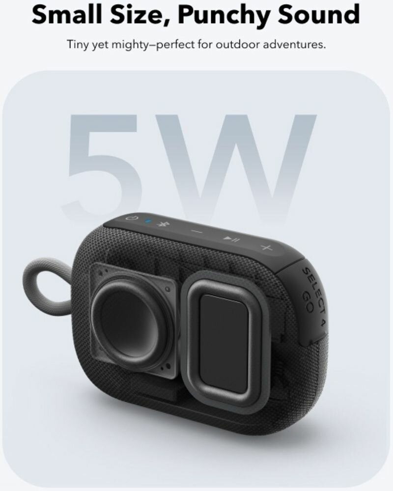 Портативная колонка Anker Soundcore Select 4 Go, черная, беспроводная, влагозащита IP67