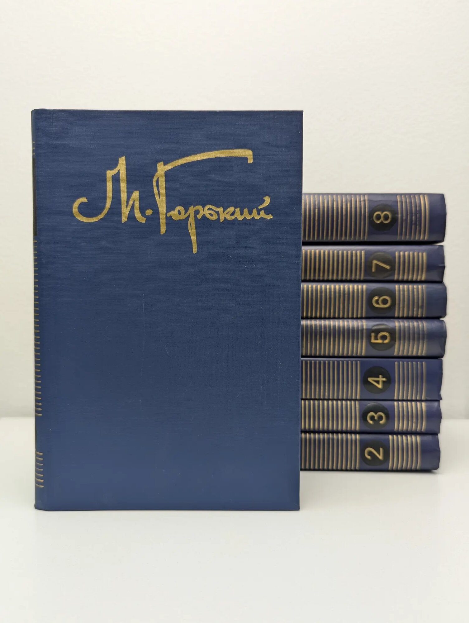 М. Горький. Собрание сочинений в 8 томах (комплект из 8 книг) Горький Максим Алексеевич 1987