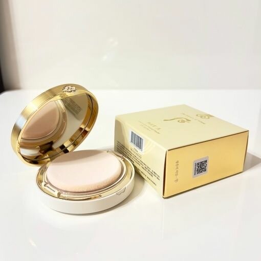 The History Пудра для лица антивозрастная, солнцезащитная, корейская люкс (тон 02) SPF30/PA Gongjinhyang: Mi Luxury Glow Pressed Powder