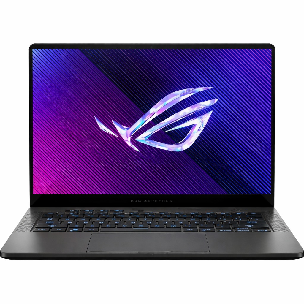 Игровой ноутбук ASUS ROG Zephyrus G14 (Ryzen 9, 16 ГБ, 1 ТБ, RTX 5060, 120 Гц, Win 11) Серебристый
