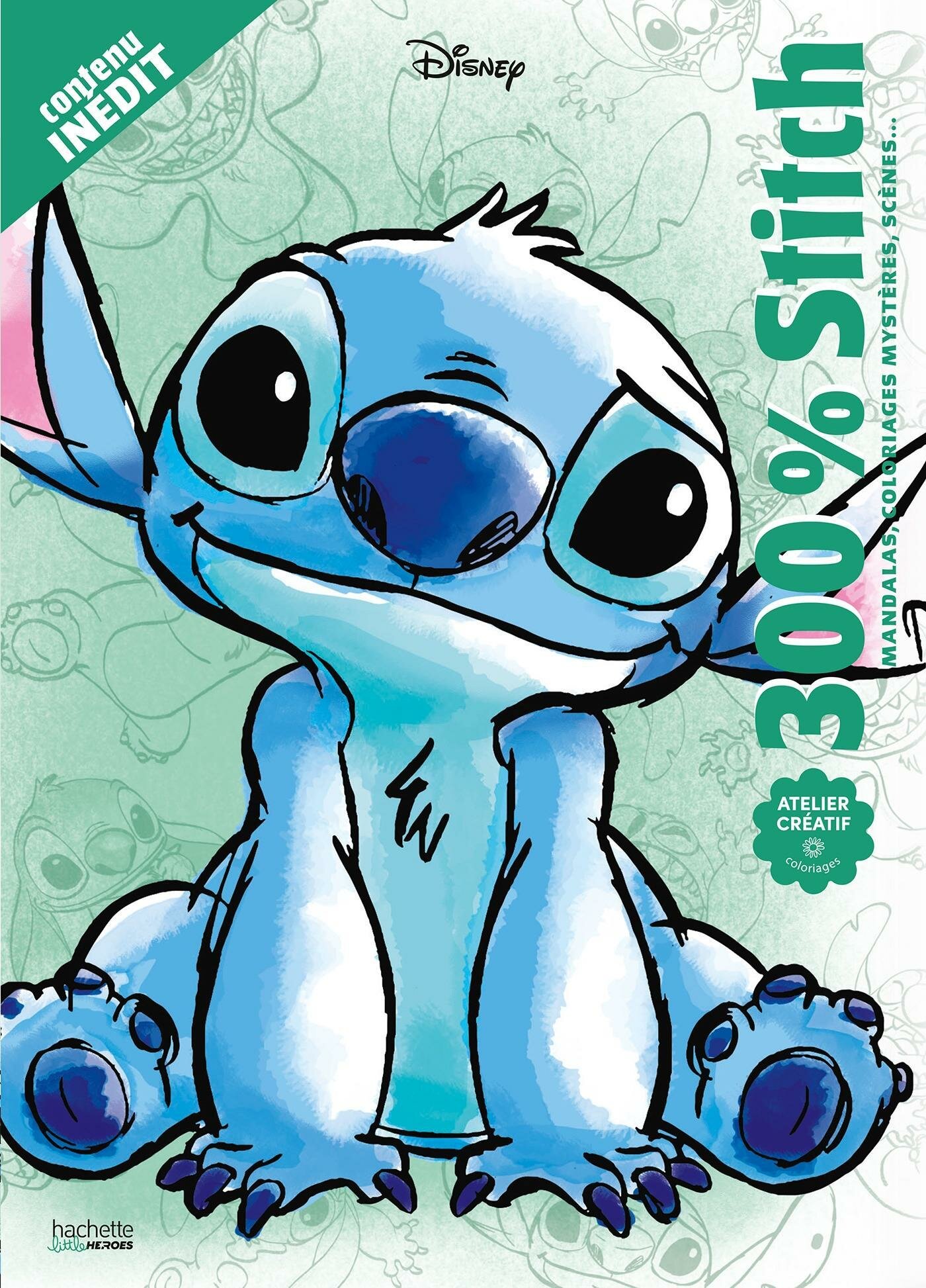 Раскраска 300% Стич от Hachette Heroes, 300% Stitch