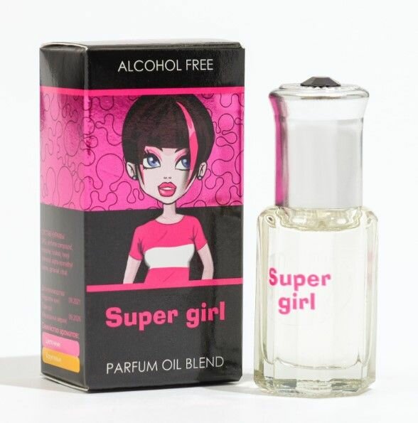 Масло парфюмированное Kiss Me 34 SUPER GIRL 6ml (аромат Esc Taj Sunset) для женщин