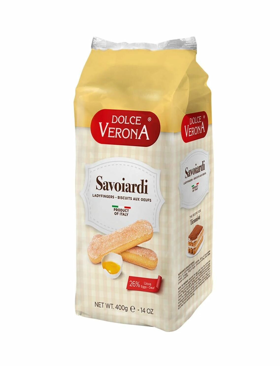 Печенье Савоярди Dolce Verona для тирамису 400 г