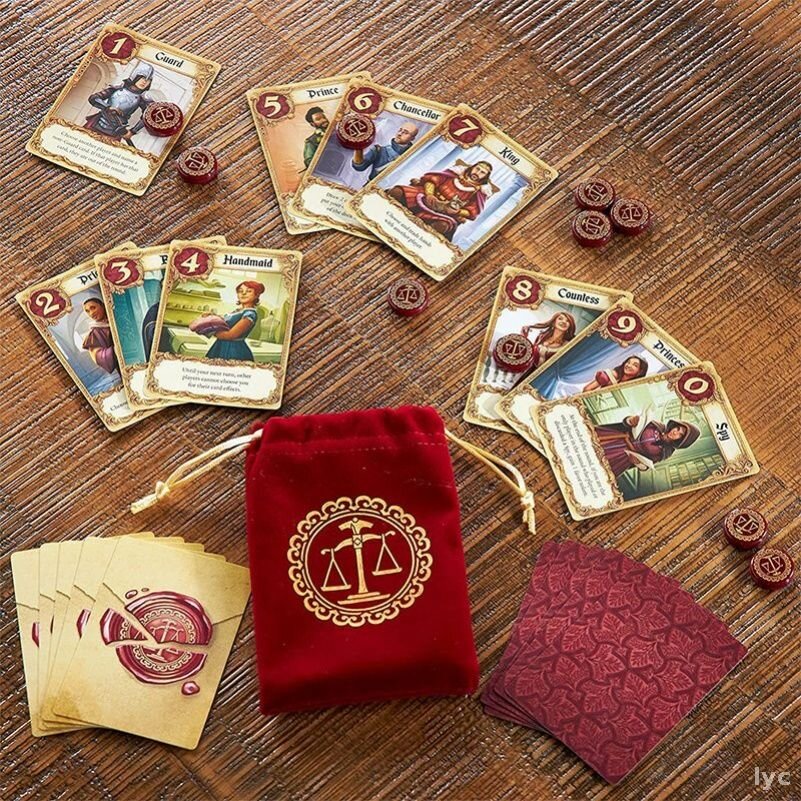 Бестселлер Love Letter, настольная игра Тайное послание на английском