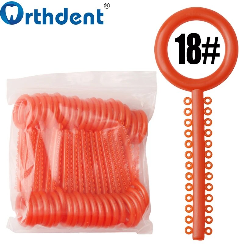 Ортодонтические лигатуры Orthdent 18#, Color 18, 1040 шт.