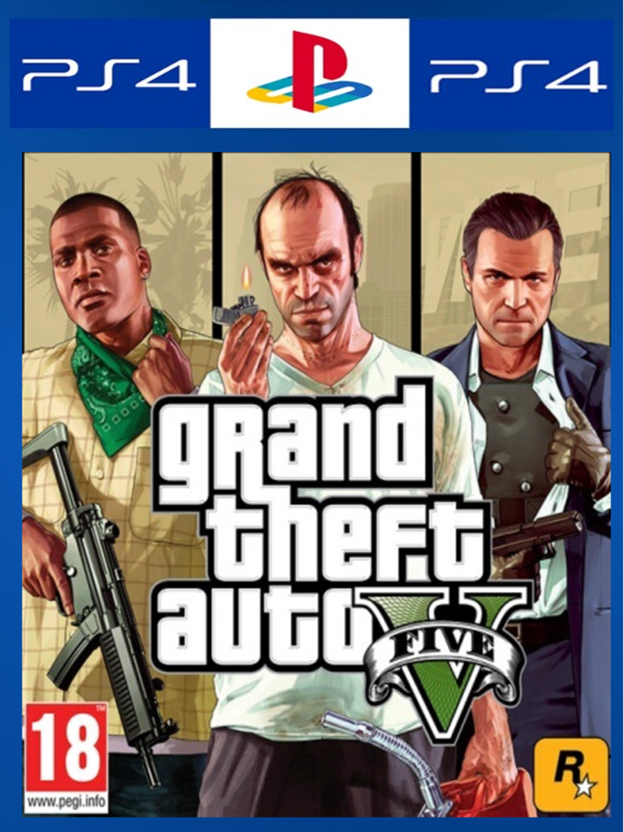 Игра Grand Theft Auto V для Playstation 4, Русский язык, Цифровая версия