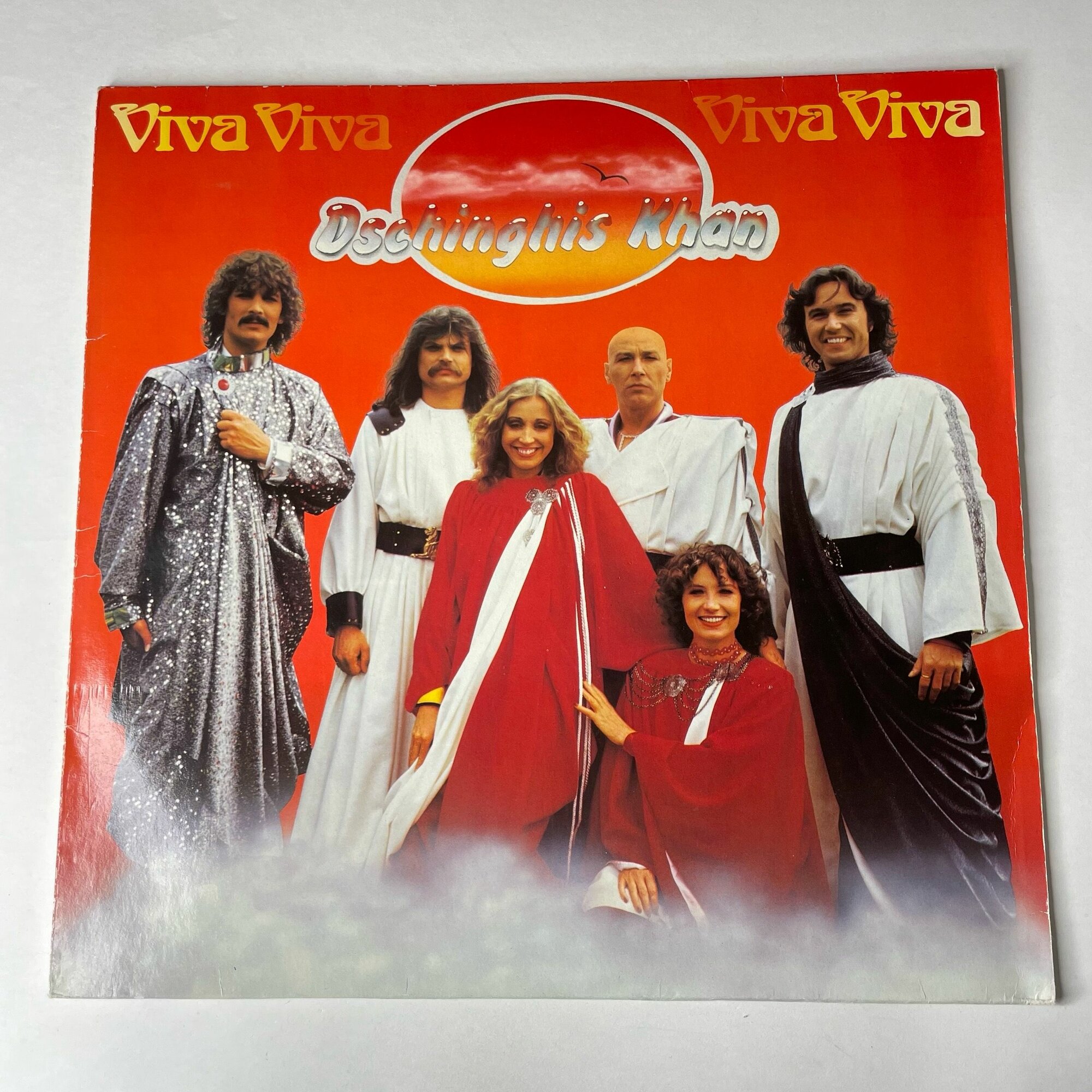 Винтажная виниловая пластинка LP Dschinghis Khan Чингисхан, Viva (Германия 1980)