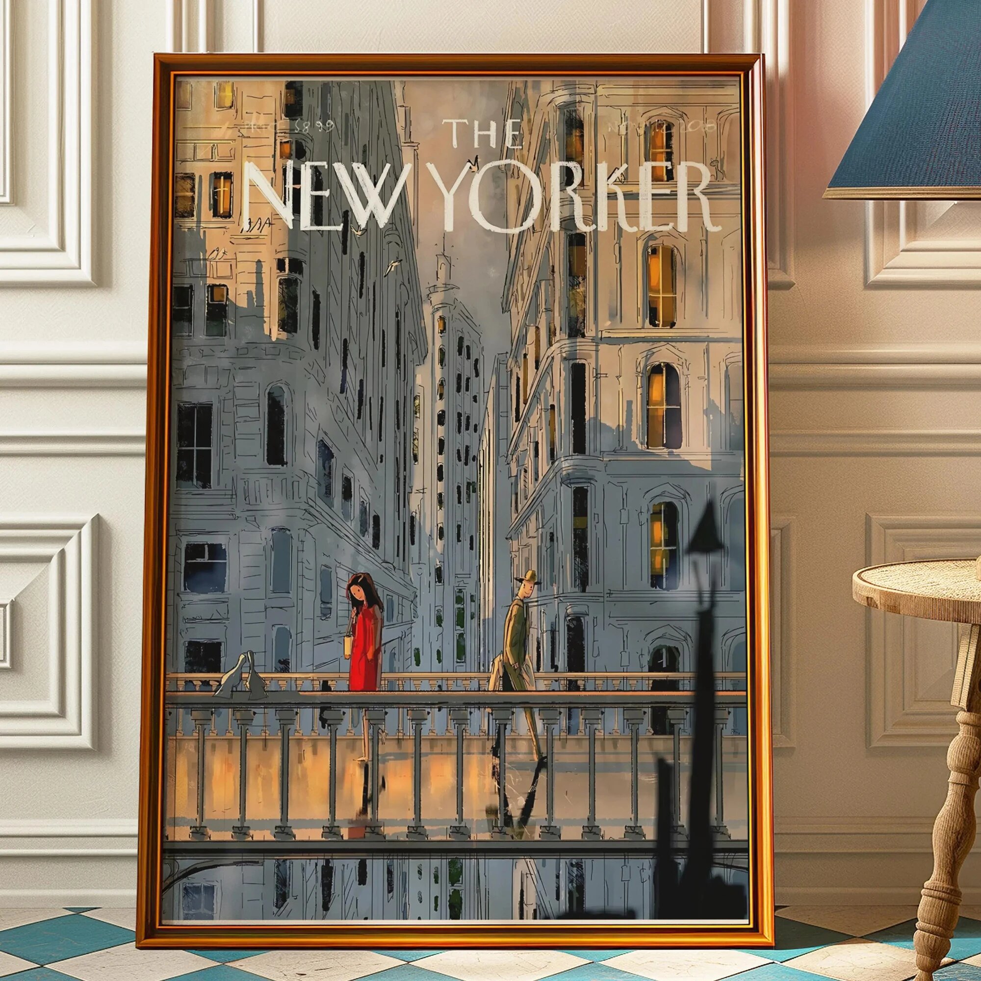 Постер The New Yorker, 30x40см, PF57702