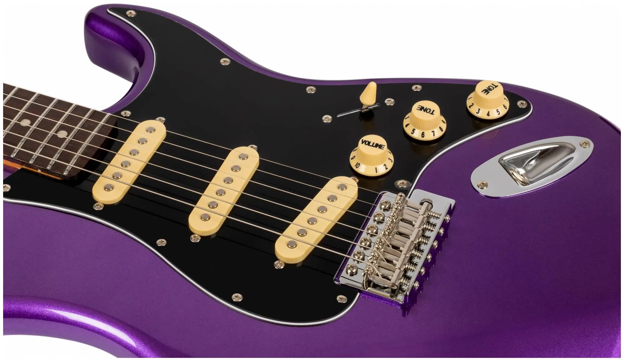 Пикгард для электрогитары JET Guitars PS-300 BK SSS черный