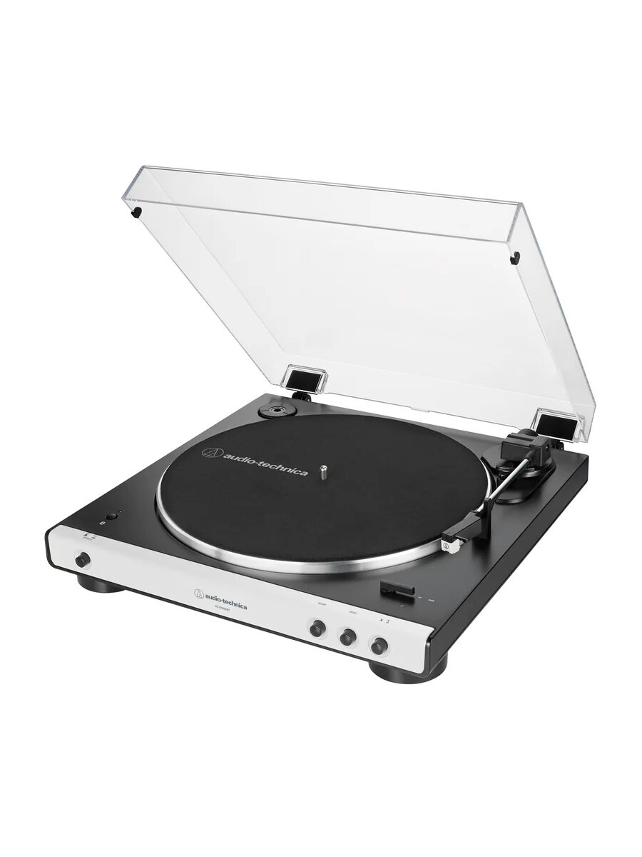 Виниловый проигрыватель Audio-Technica AT-LP60XBT White