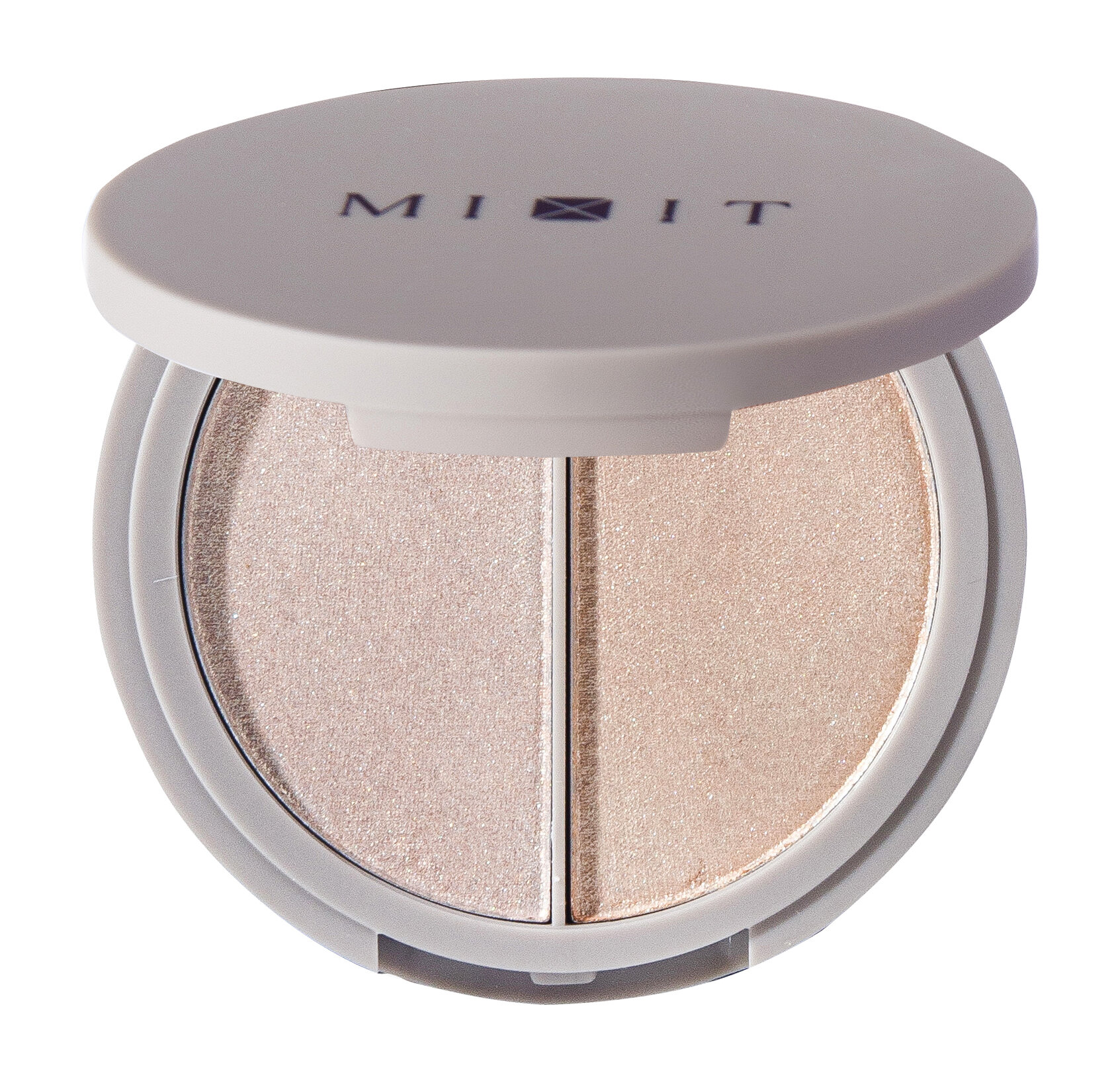 MIXIT Палетка хайлайтеров для лица, 10 г, 01