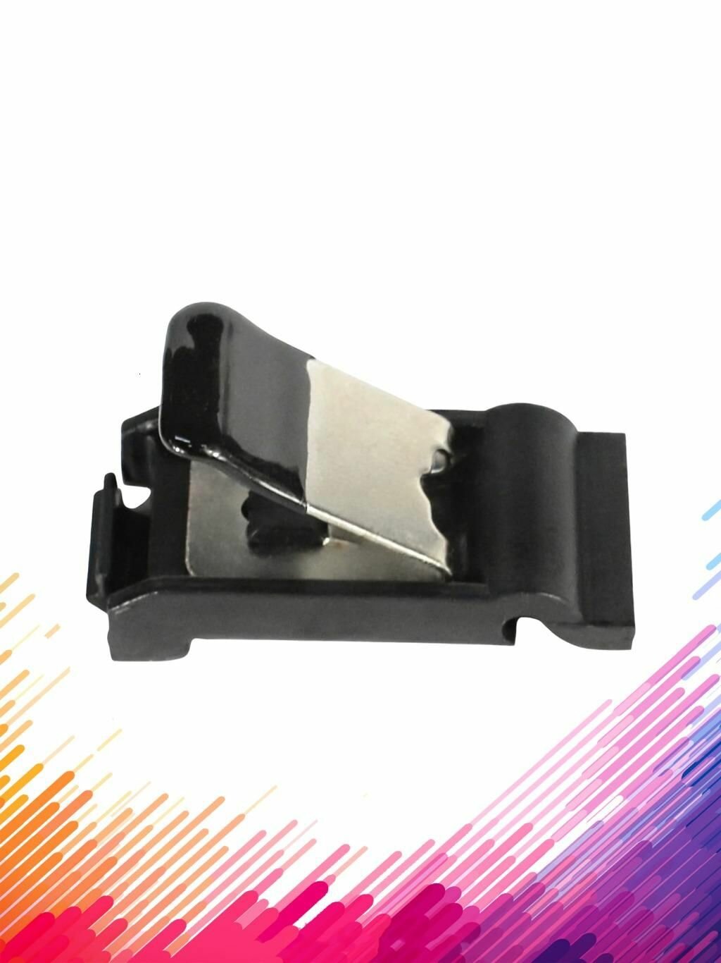 Пружинный фиксатор крышки заливной горловины