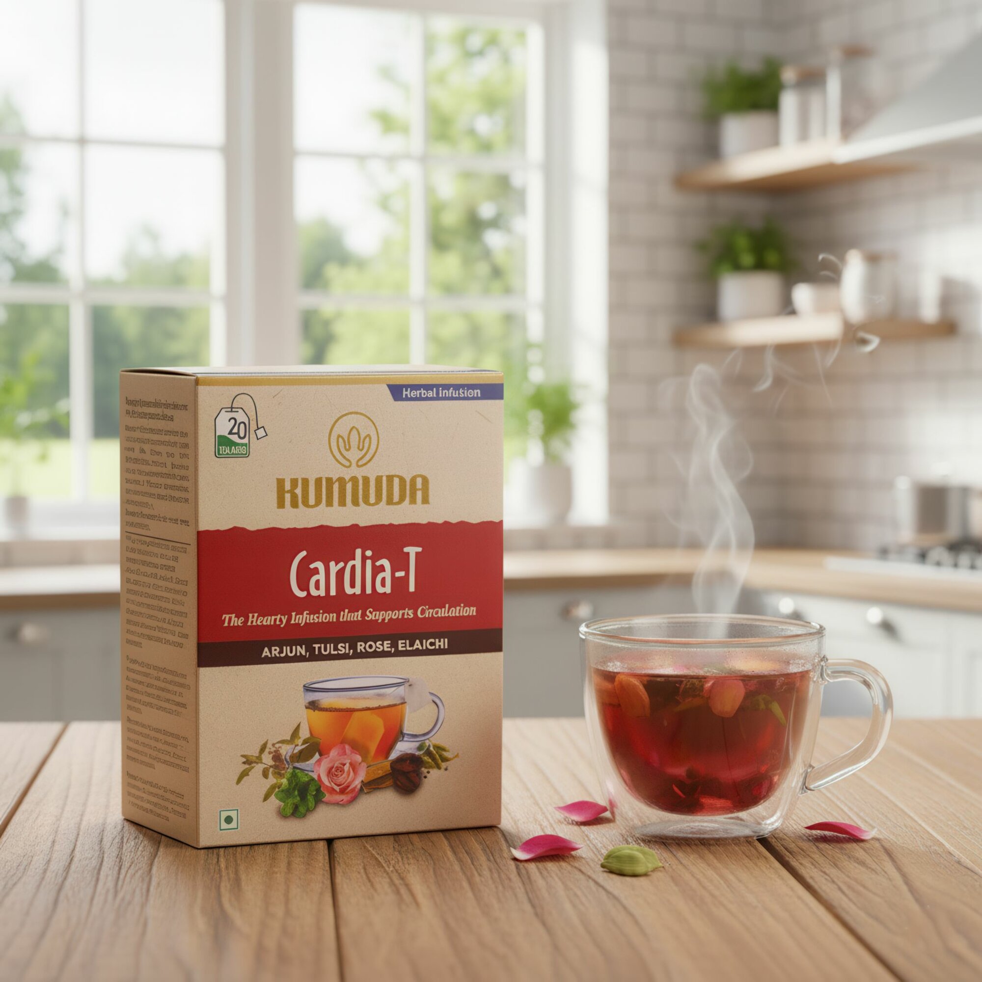 Kumuda Индийский чай Кардиа-Т Поддержание кровообращения