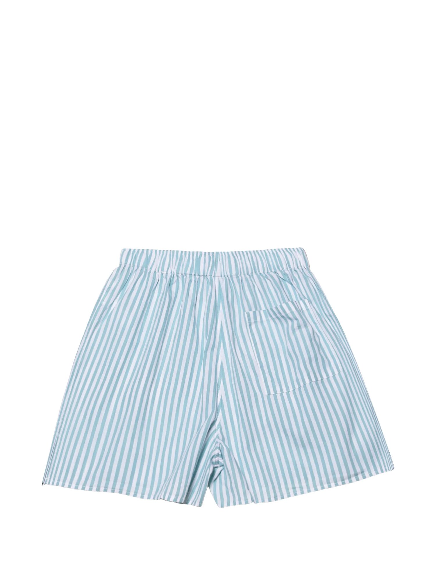 Шорты MC2 Saint Barth Striped shorts, размер S, blue — фото 1