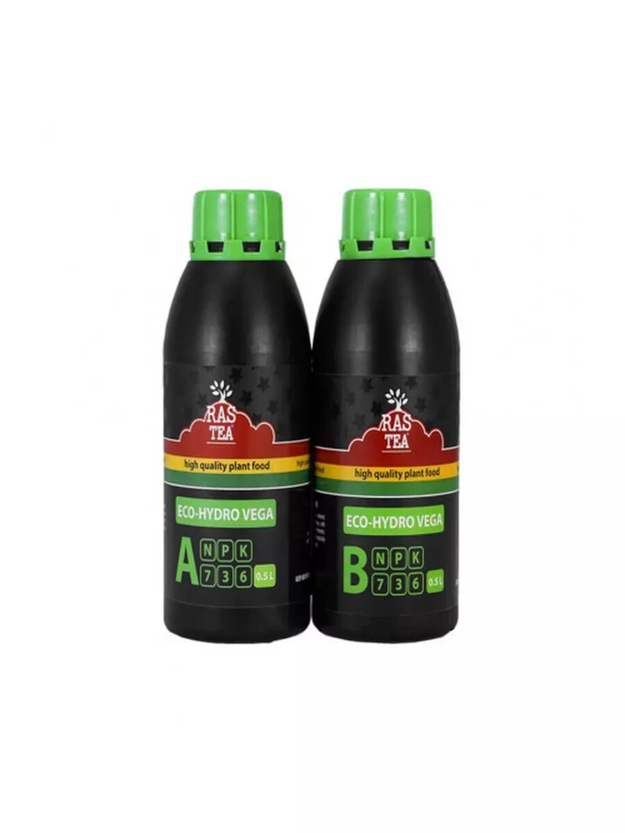 Удобрение RasTea ECO-Hydro VEGA A&B 0,5л для вегетации