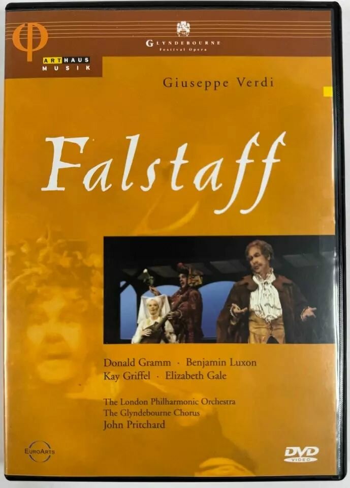 DVD-видео Verdi: Falstaff / 1976 Glyndebourne Festival Opera (DVD) NEW