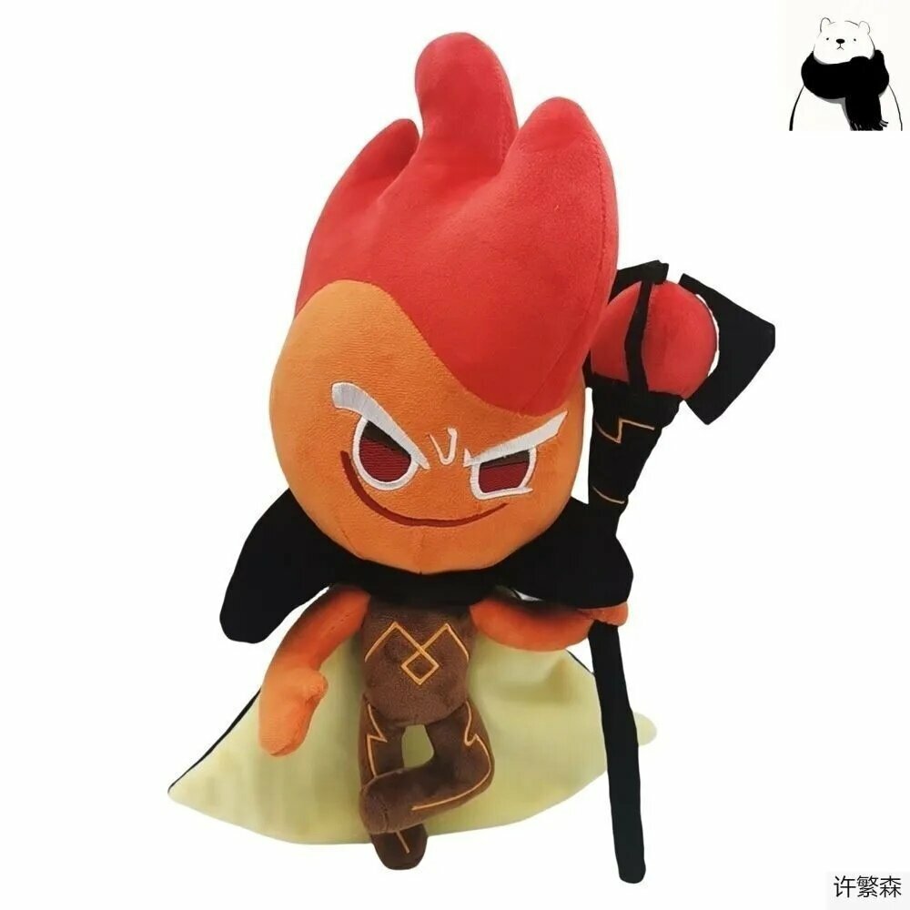 Плюшевая игрушка cookie run / fire spirit