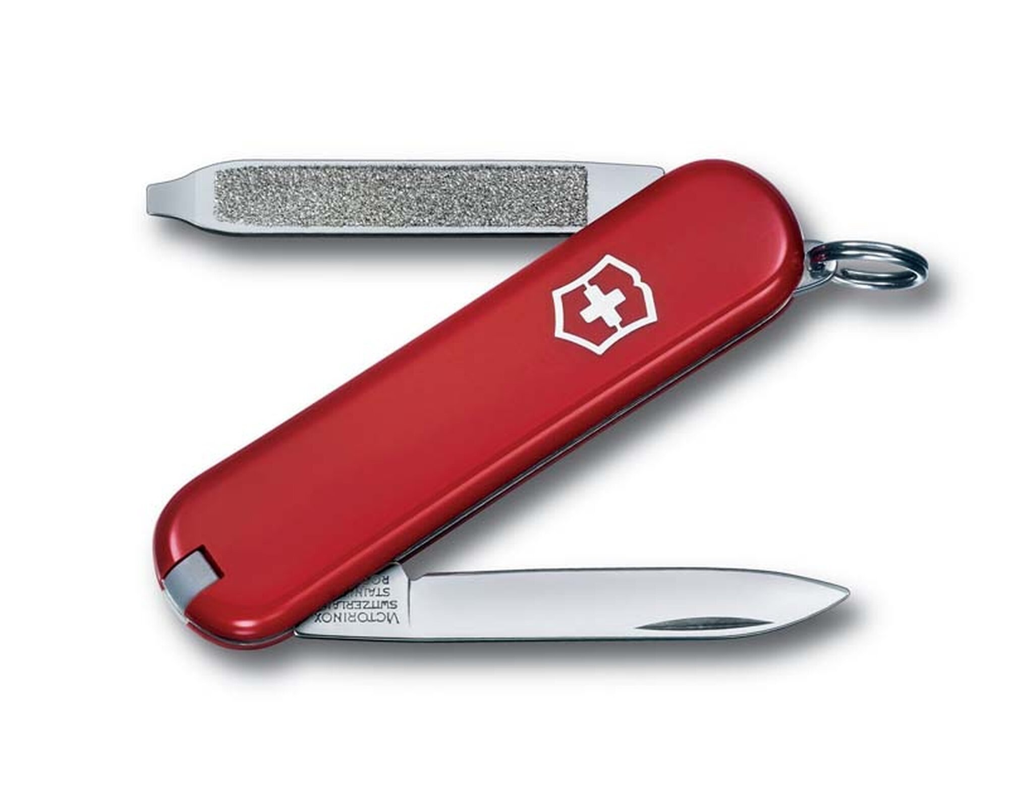 Нож-брелок VICTORINOX Escort, 58 мм, 6 функций, красный, 0.6123