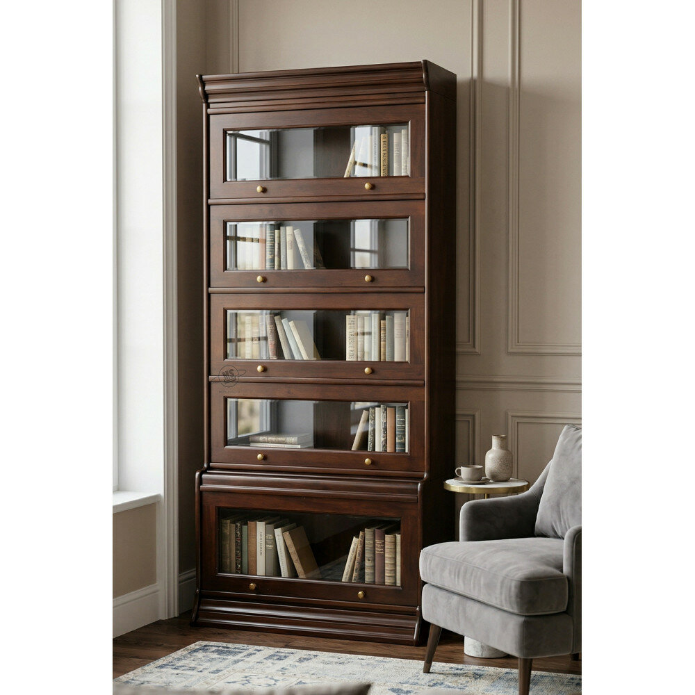 Шкаф книжный средний