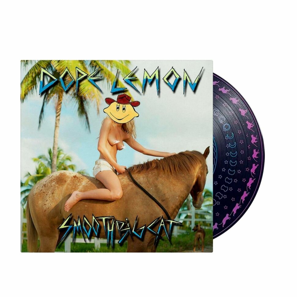 Виниловая пластинка Dope Lemon - Smooth Big Cat (LP, 2022, BMG) phonotropic picture disc