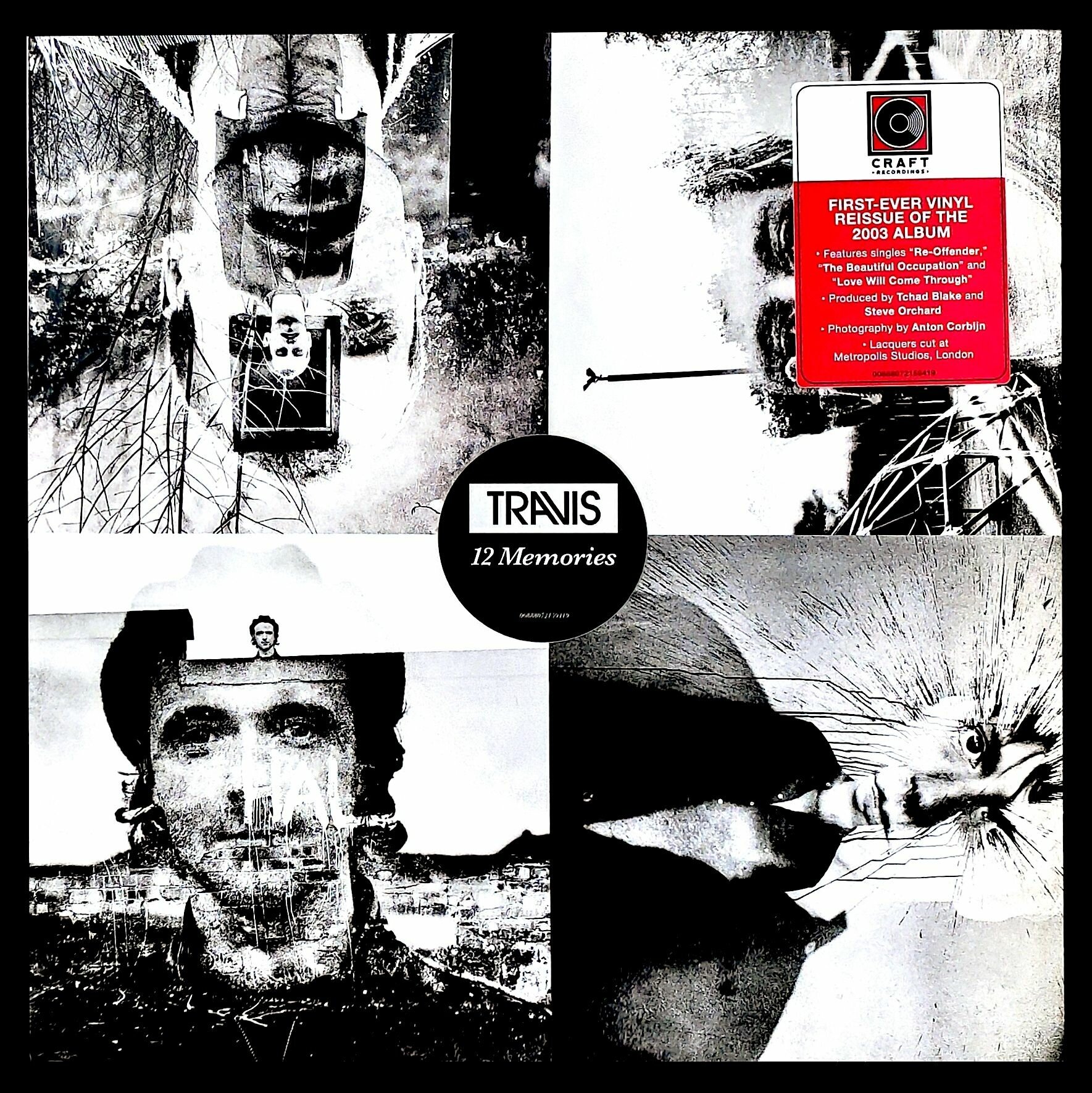 Виниловая пластинка Travis - 12 Memories (LP, 2021, Craft Recordings) white