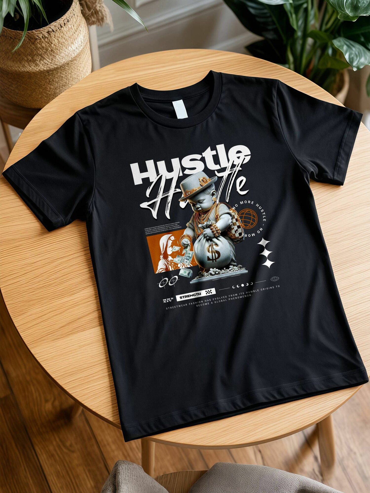 Футболка с принтом "STREET STYLE"