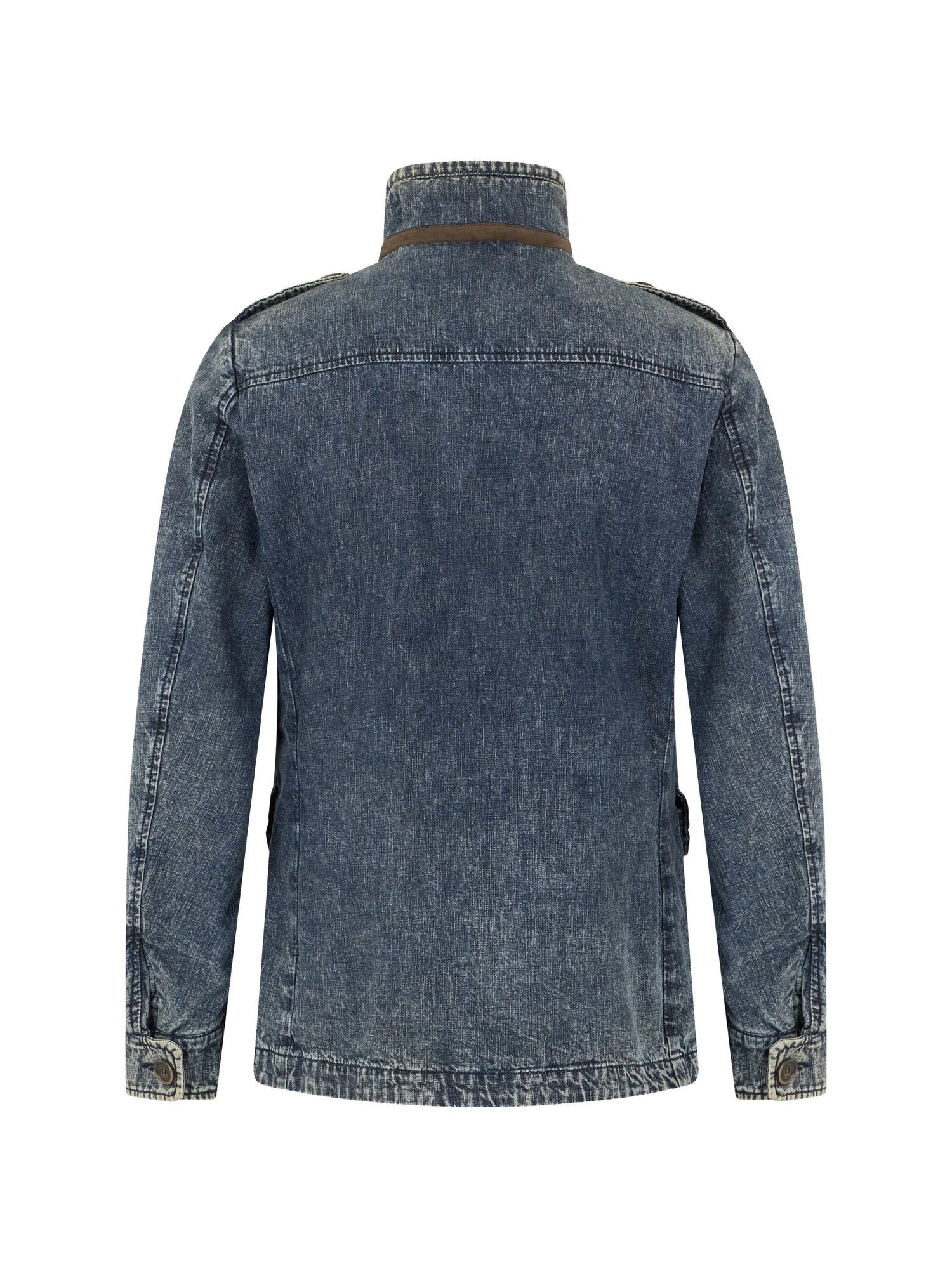 Куртка MooRER Washed button denim jacket, размер 48 — фото 1