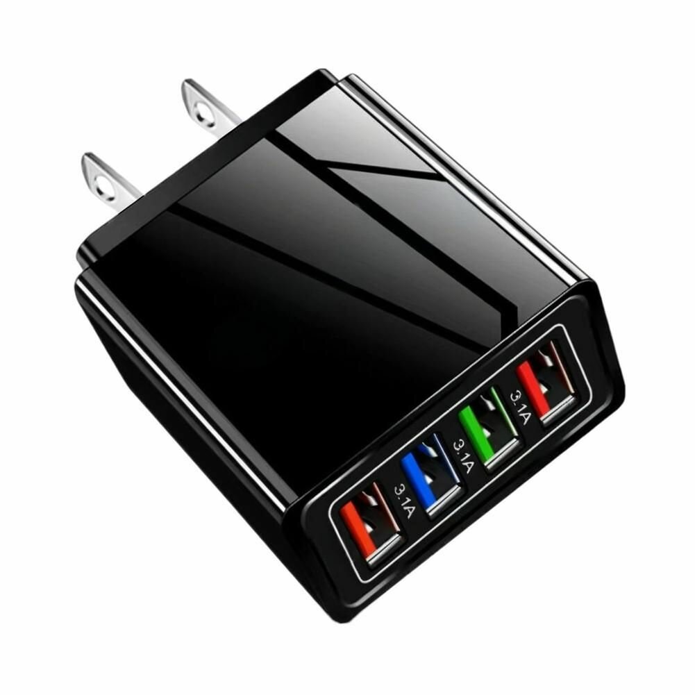 USB Быстрая зарядка 4 порта быстрое зарядное устройство